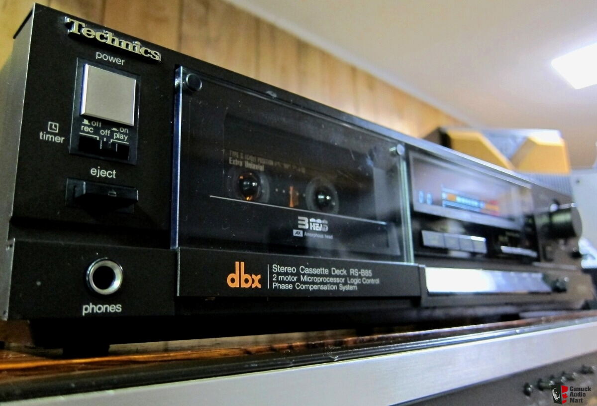 Rare Technics RS-B85 Stereo Tape Cassette Deck Like Nakamichi DR Series ...