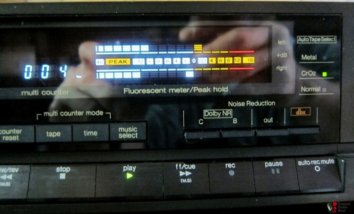 Rare Technics RS-B85 Stereo Tape Cassette Deck Like Nakamichi DR Series ...