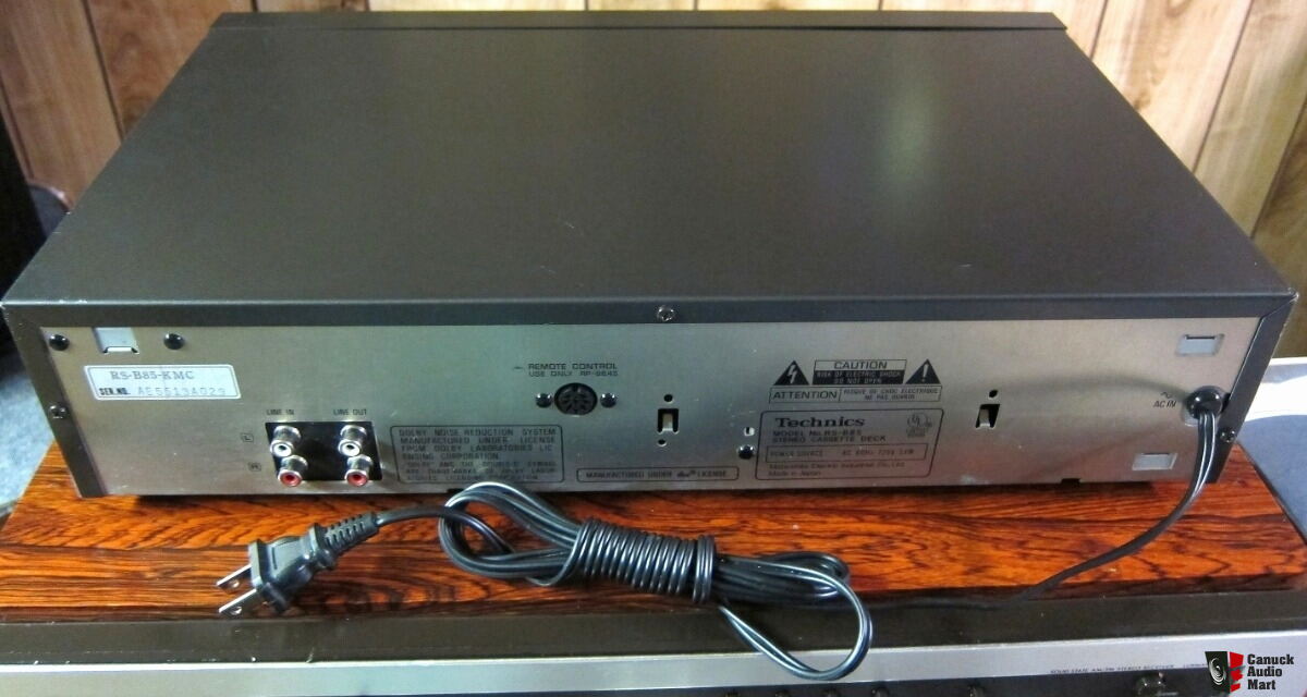Rare Technics RS-B85 Stereo Tape Cassette Deck Like Nakamichi DR Series ...