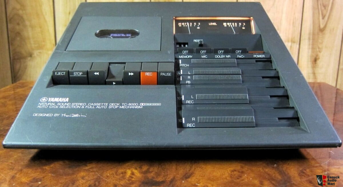 Yamaha TC-800D NS Series Tape Designer Cassette Deck * Classic Design ...