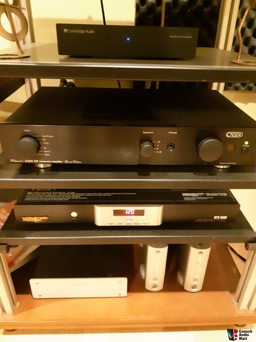 Rega Planet cd player (original) and Creek Classic 5350 Special Edition ...