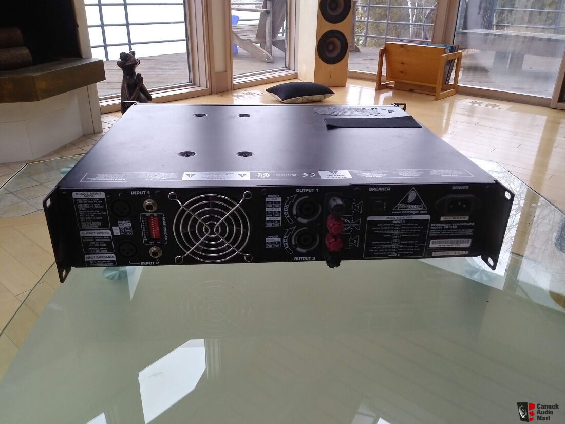 Behringer EP1500 power amp (2x700 watts) Photo #2646699 - US Audio Mart