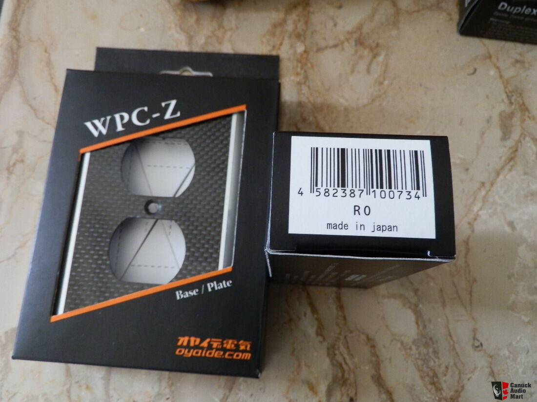 Oyaide WPC-Z Wall Plate & R0 Receptacle (Good Condition / Original ...