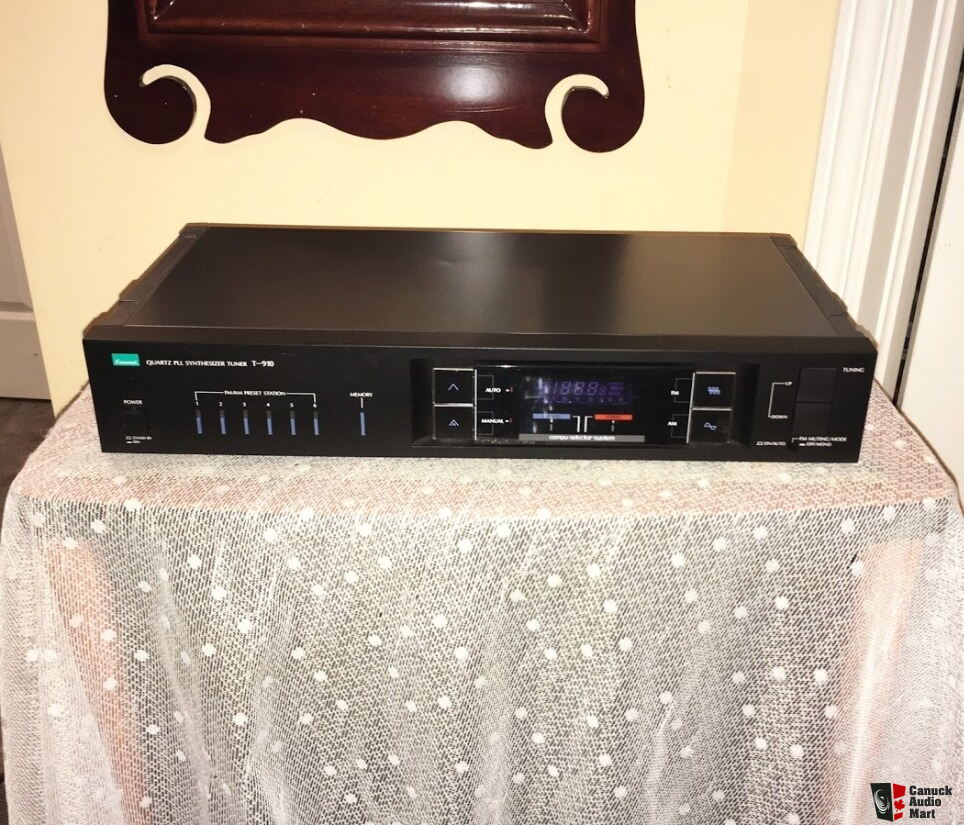 Sansui Quartz PLL Synthesizer Tuner T-910 For Sale - Canuck Audio Mart