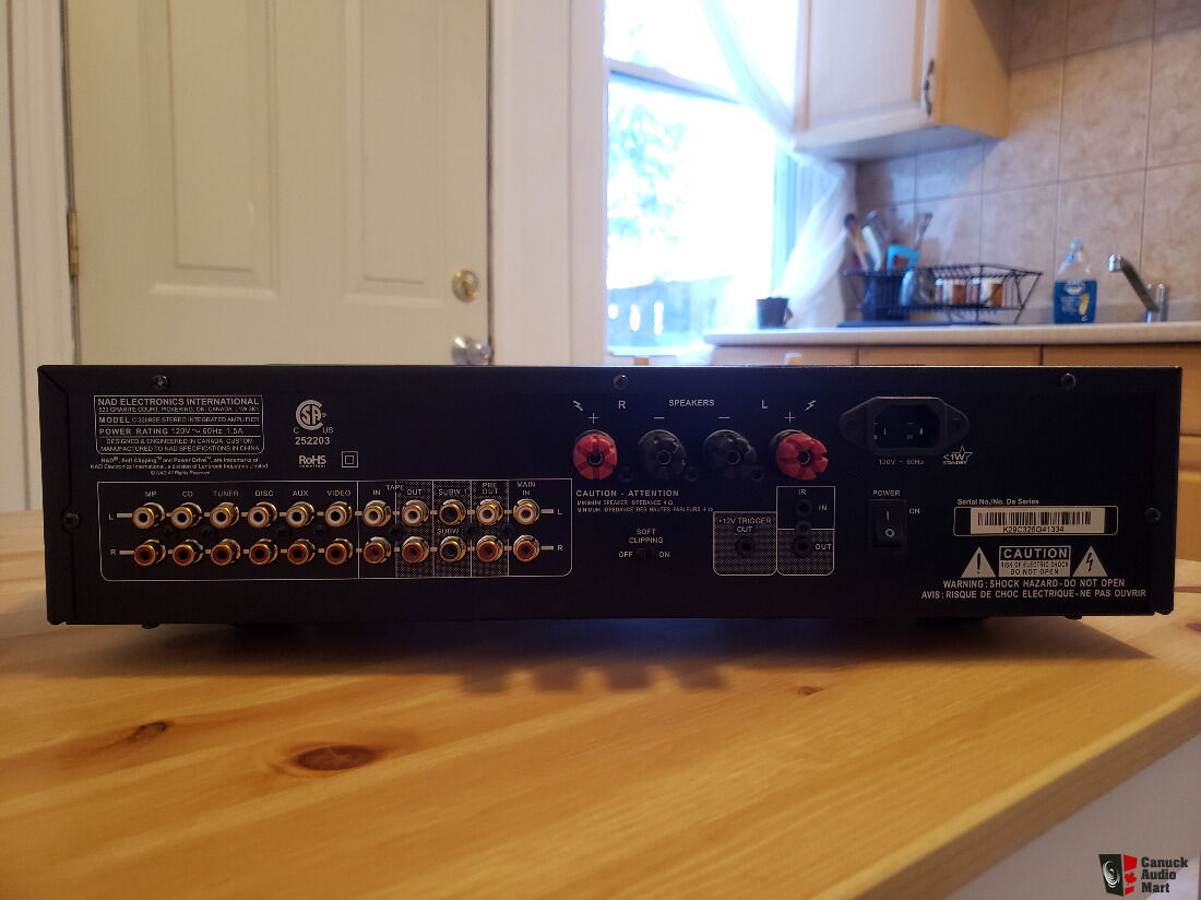 NAD C326BEE Integrated Amplifier Photo 2649350 US Audio Mart
