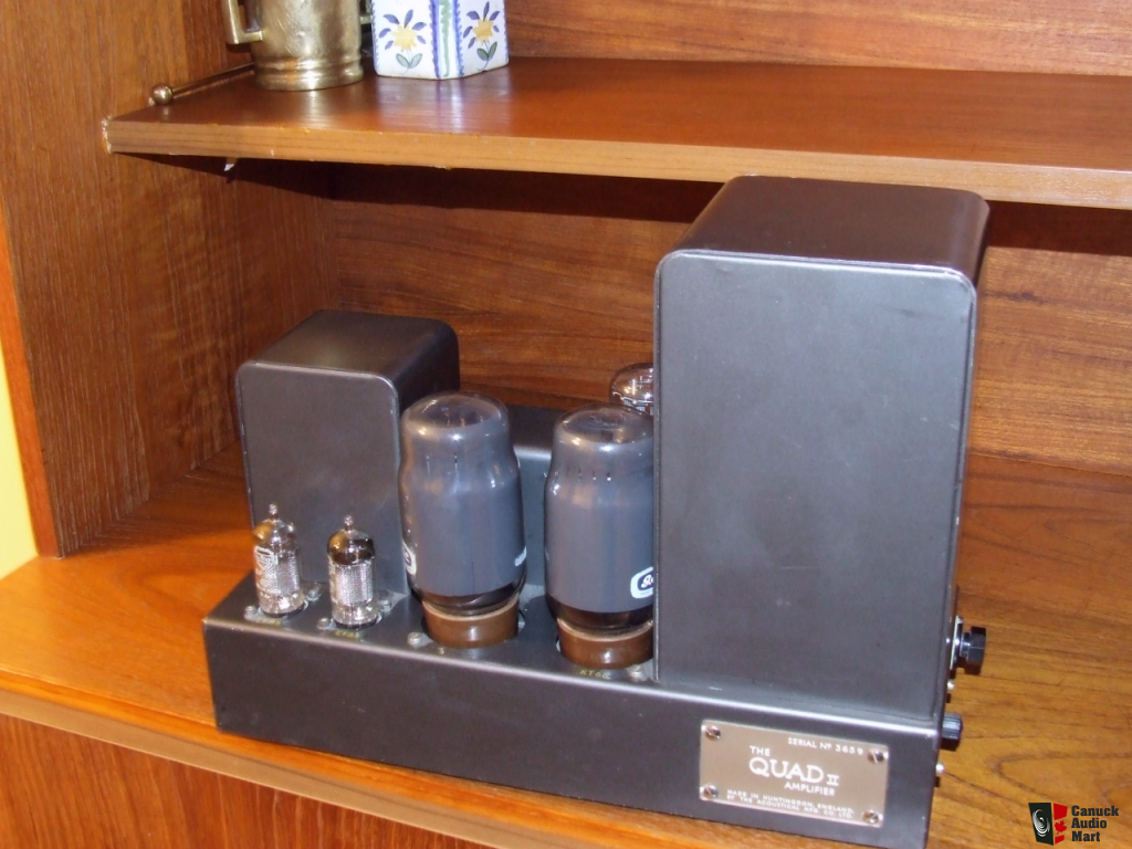 Quad II amp and QC II tube preamp (all original) Photo #264982 - Canuck ...