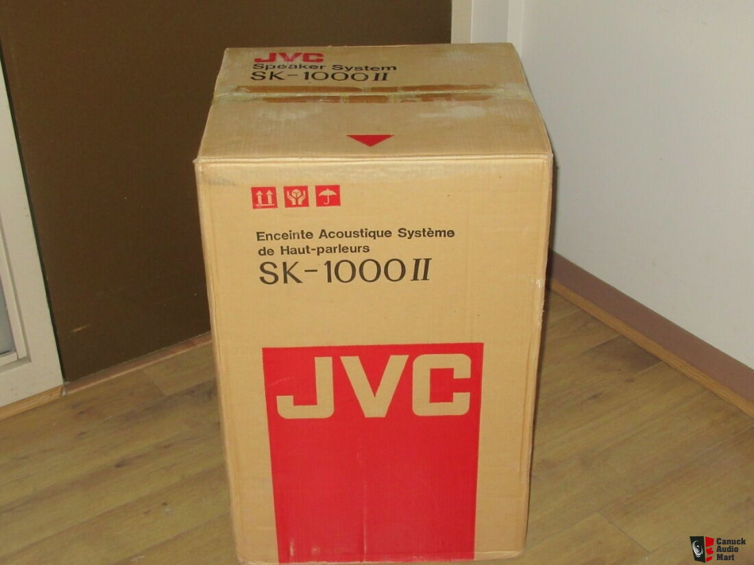 JVC SK-1000 MK II one speaker new in box woofer need to be re-foamed ...