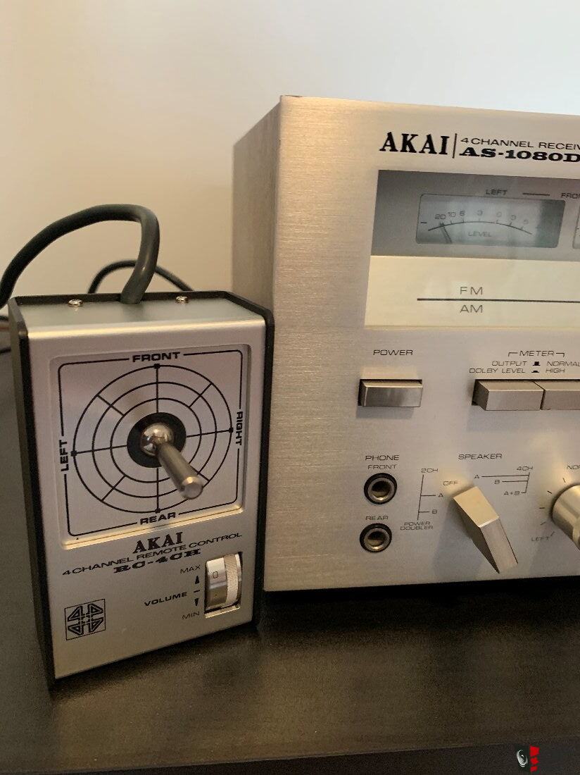 Akai AS 1080 DB AM/FM Quadraphonic Receiver Top of the line + Rare ...