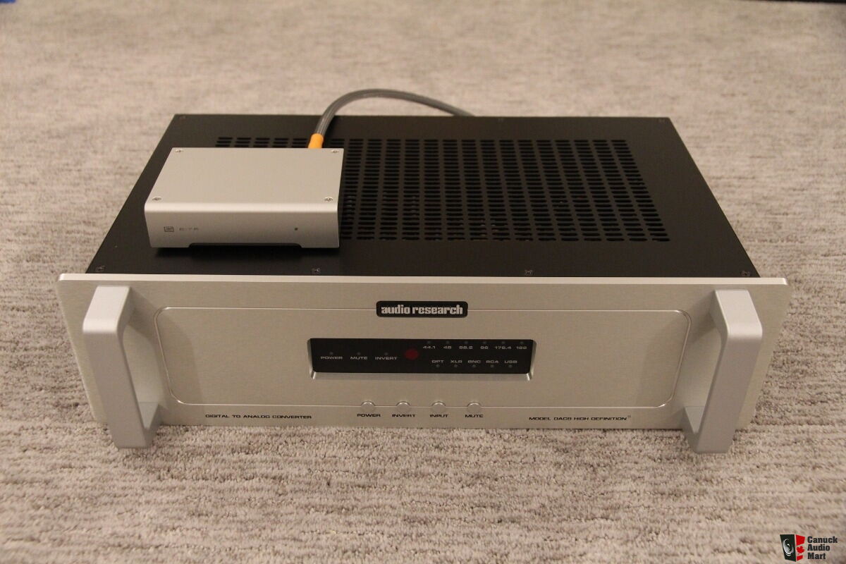 Audio Research DAC8 - Upgraded - OBM - includes Schiit Eitr USB Photo ...