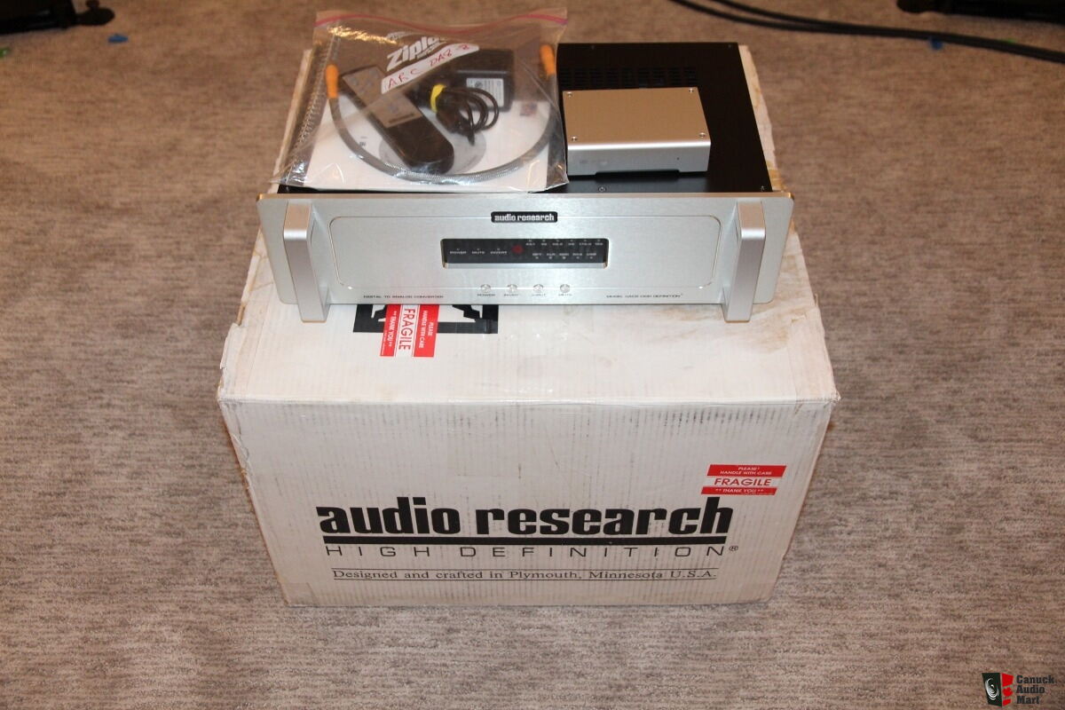 Audio Research DAC8 - Upgraded - OBM - includes Schiit Eitr USB Photo ...