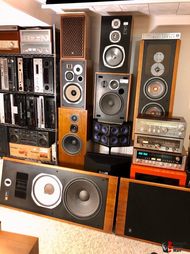 1969 Sansui SP-200 5 Driver 3 Way Efficient Speakers 12" Alnico woofer ...