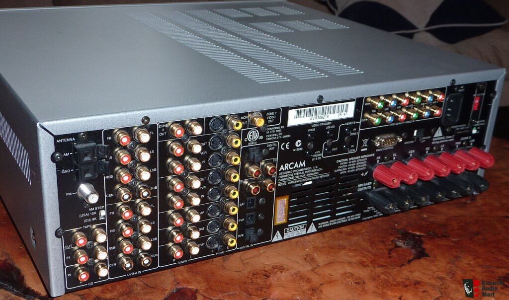 Arcam AVR300 7.1 audiophile receiver silver Photo #265318 - Canuck ...