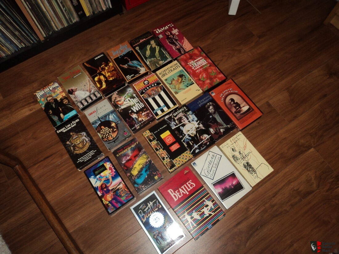 Classic Rock VHS Tapes-Hendrix, Clapton, The Who, Beatles etc For Sale ...