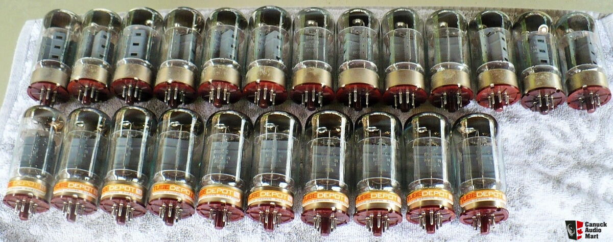 Available 4 (Quad) SED Winged C 6550 Output Tubes For Sale - Canuck ...