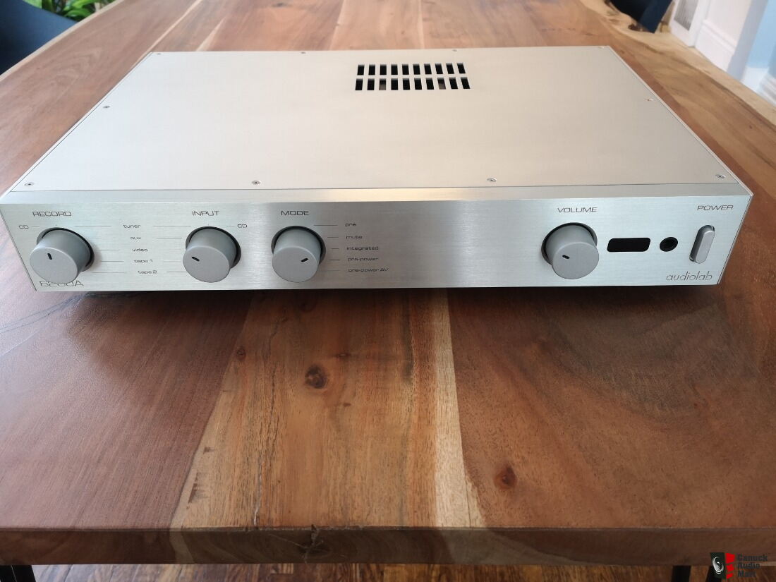 Audiolab 8200A Silver Finish For Sale - Canuck Audio Mart