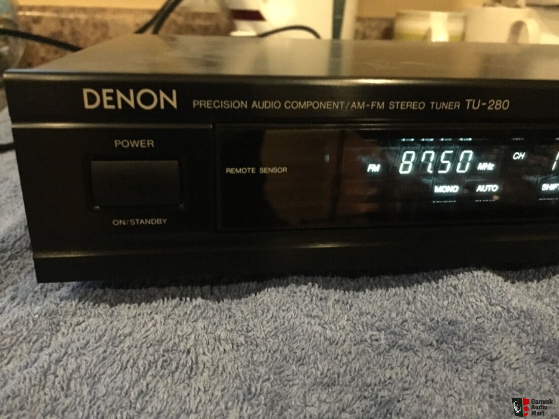 Denon TU-280 AM/FM Stereo Tuner Photo #2666814 - Canuck Audio Mart