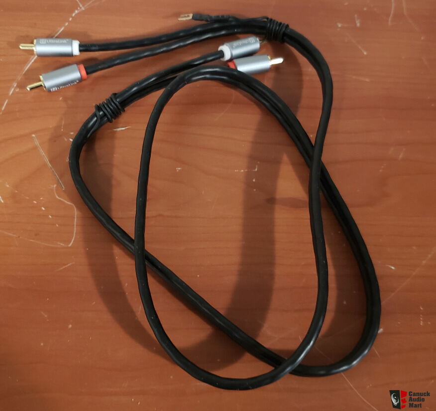Ultralink UHAP-1 Phono Cable. 1M Auction - Canuck Audio Mart