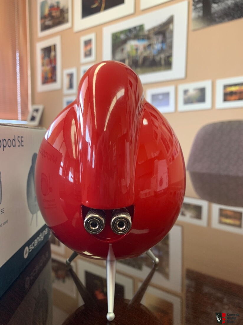 Scandyna Micropod SE in Red Photo #2670235 - Canuck Audio Mart