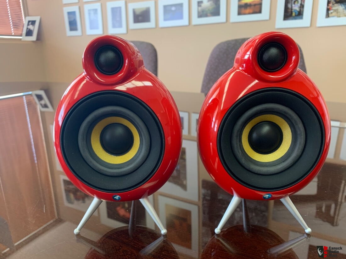 Scandyna Micropod SE in Red Photo #2670235 - Canuck Audio Mart