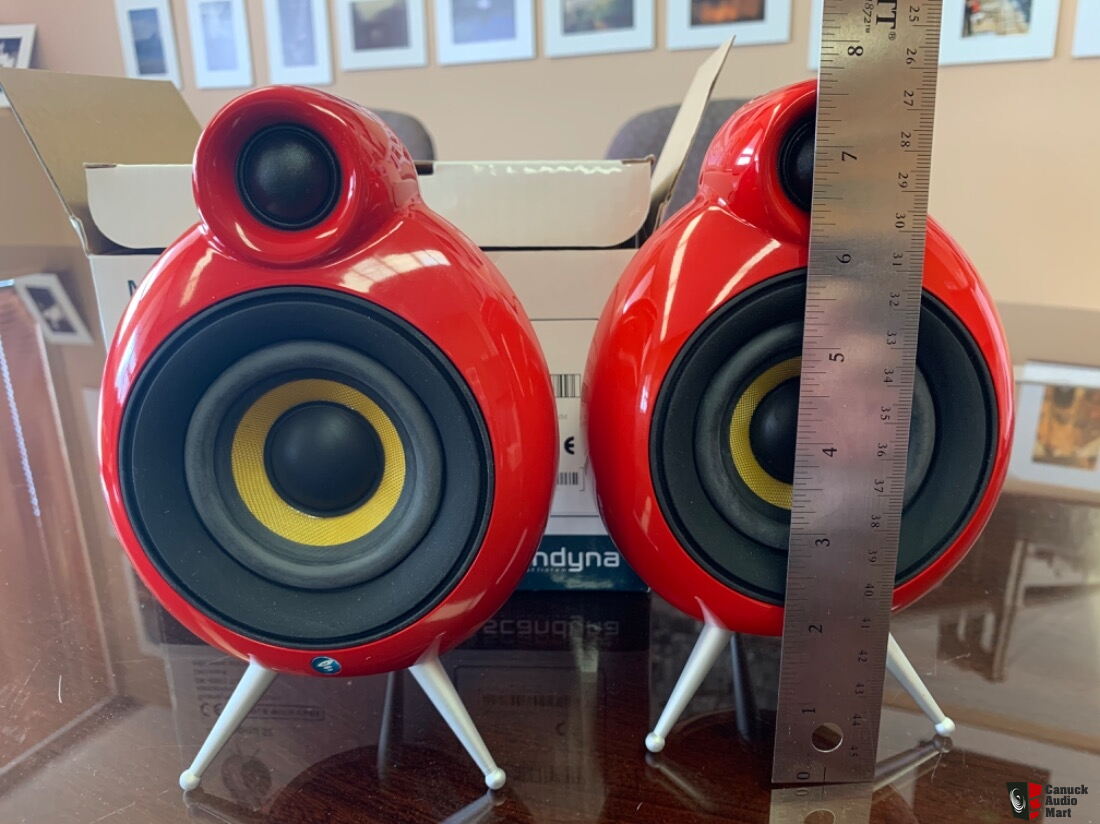 Scandyna Micropod SE in Red Photo #2670235 - Canuck Audio Mart