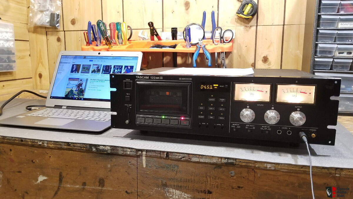 Tascam 122MKIII (MK3) Cassette Deck / 3 Heads / Direct Drive Photo ...