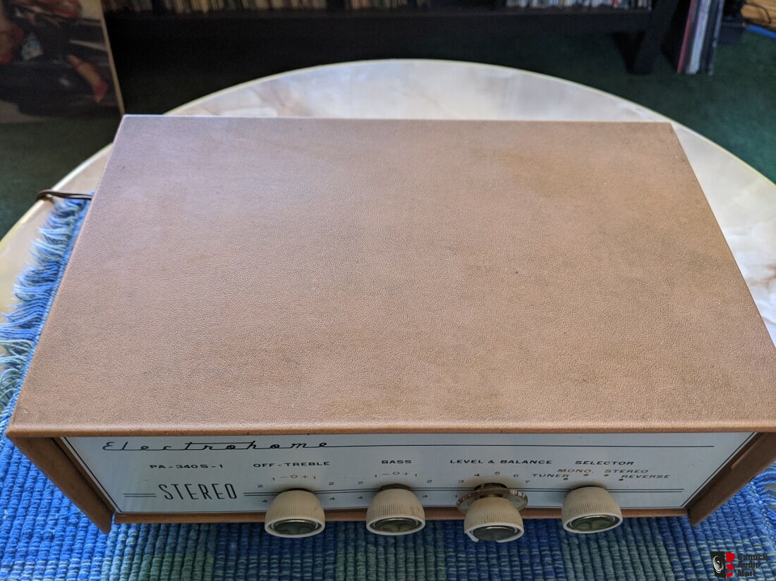 Electrohome PA-340s integrated 50C5 output tubes Photo #2674738 ...