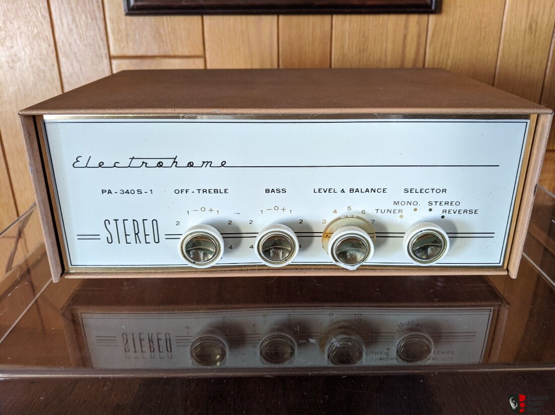 Electrohome PA-340s integrated 50C5 output tubes Photo #2674738 ...