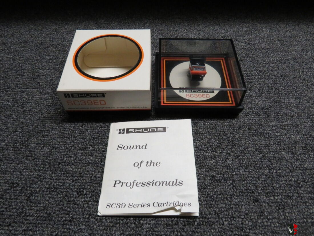 Shure SC39 Phonograph Cartridge with SS39ED Replacement Stylus Photo ...