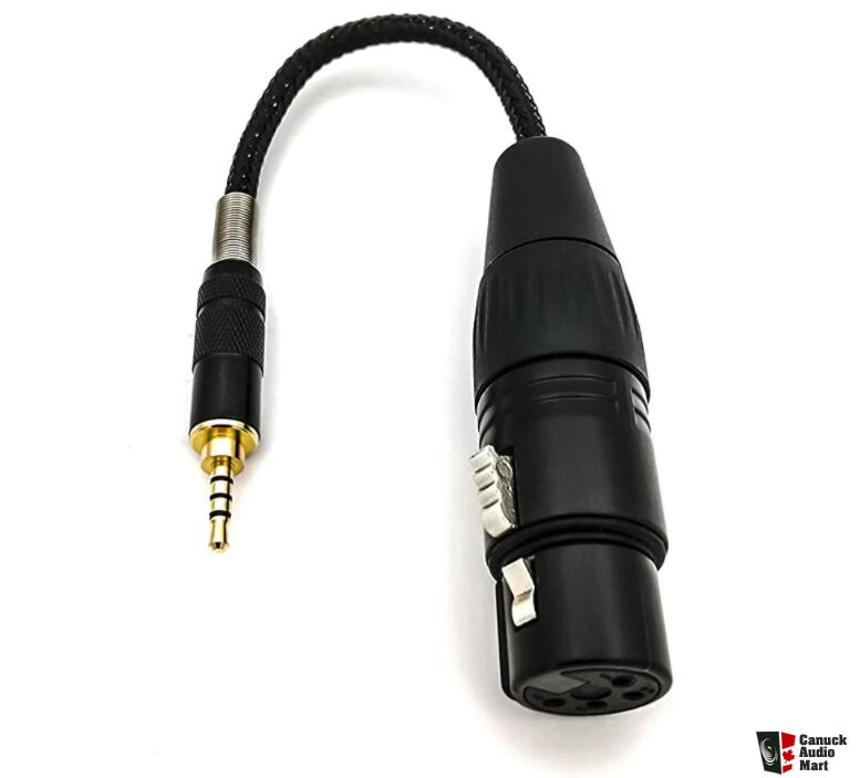 Balanced Cable Adapter - 2.5mm Male to XLR 4-Pin Female Wanted - UK ...