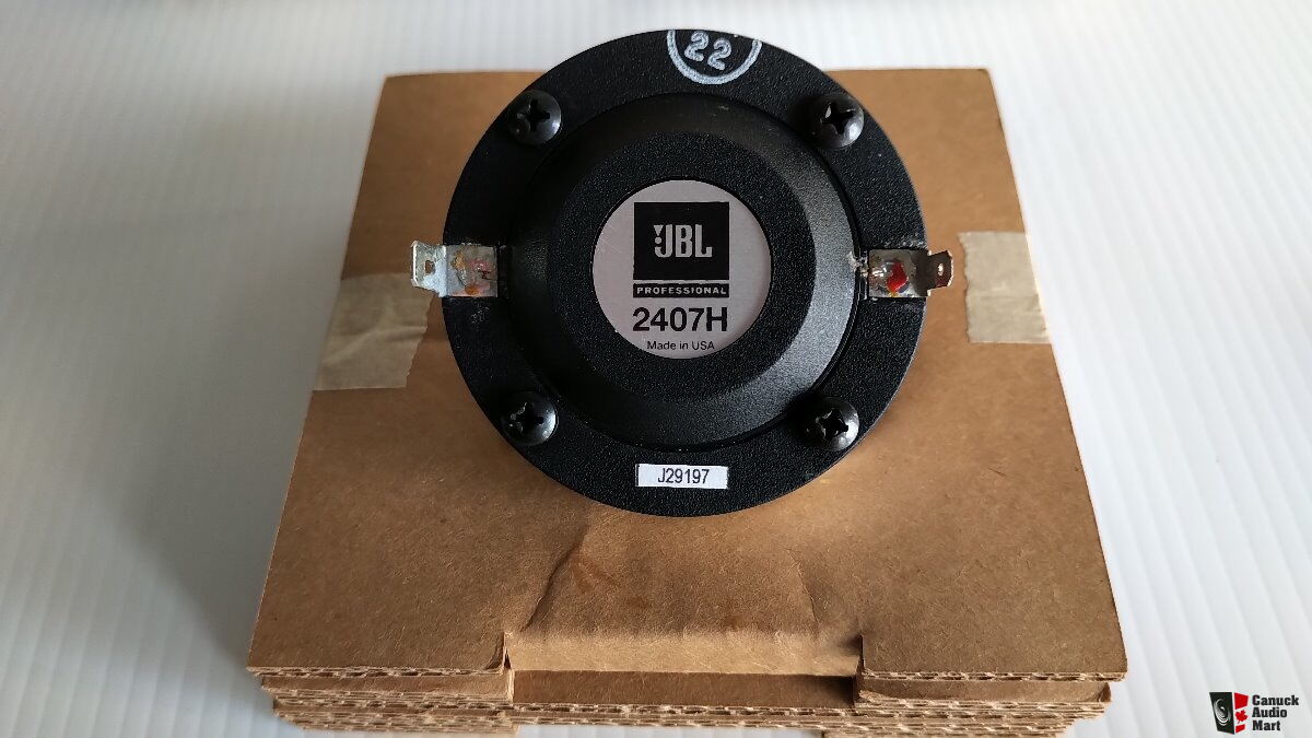 JBL High Frequency 2407H Compression Driver Genuine (U.S.A.),New Photo ...