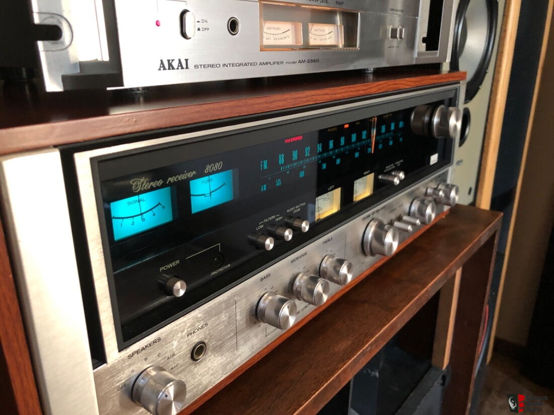 1979 AKAI AM-2350 Integrated Amplifier w/ Matching AT-2250 AM FM Tuner ...