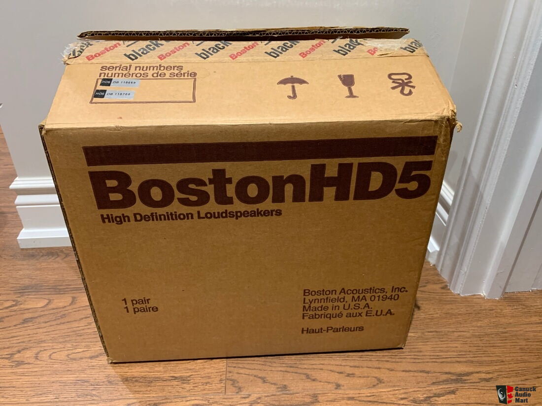 Boston Acoustics HD5 bookshelf - from the golden age of Hi-Fi and ...