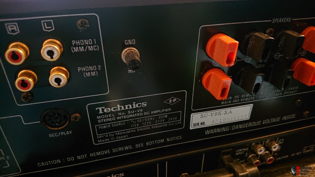 Integrated Amplifier DC SU V9 W ST S8 FM AM TUNER Photo #2685913 - US ...