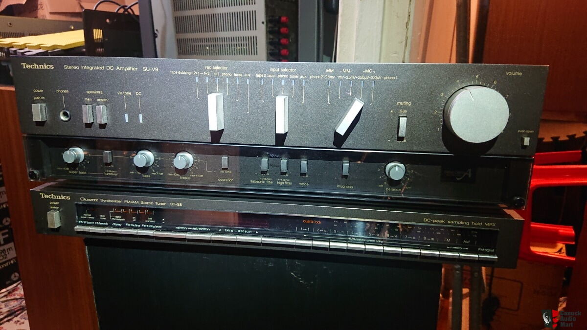 Integrated Amplifier DC SU V9 W ST S8 FM AM TUNER Photo #2685913 - US ...
