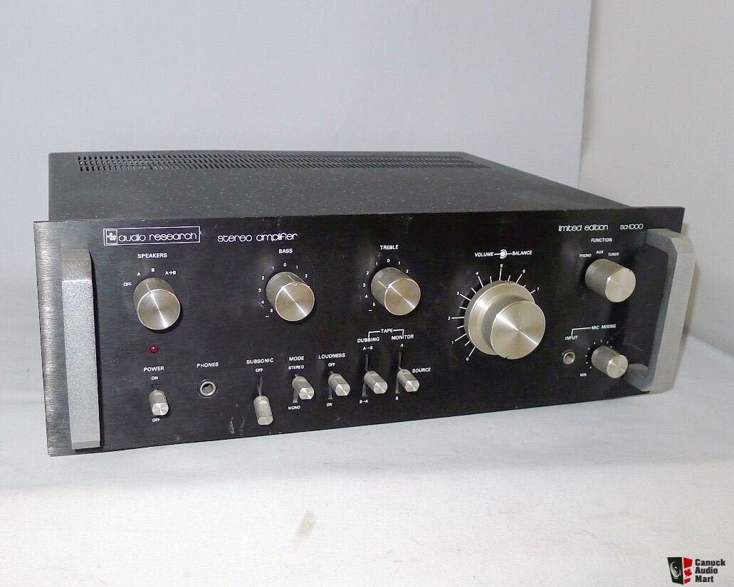 Audio Research Limited Edition SA-1000 Stereo Amplifier 360W $150 Photo ...