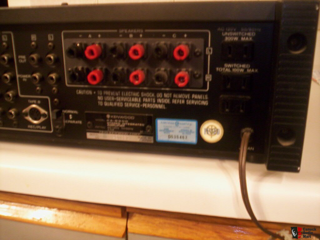KENWOOD KA-8300 AMPLIFIER 80 Watts x 2 Clean Power - Photo #268671 ...