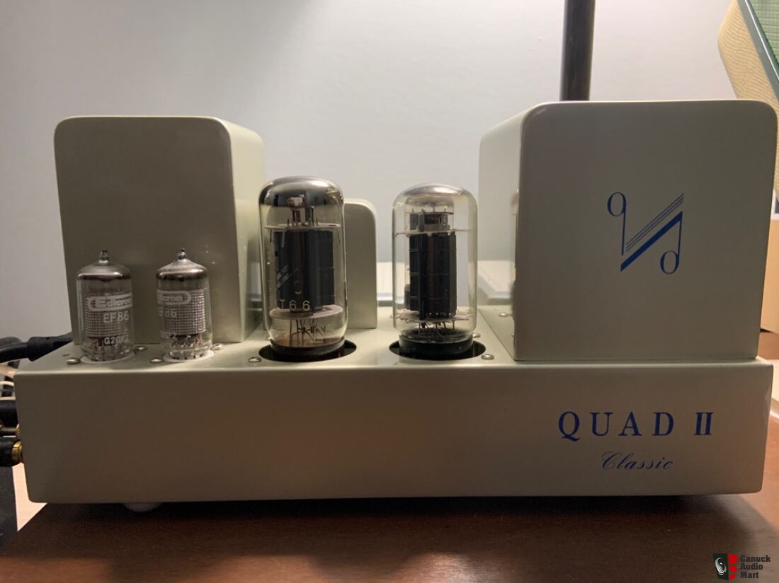 Quad II Classic monoblock power amplifier or Trade Amp KT88 Photo ...