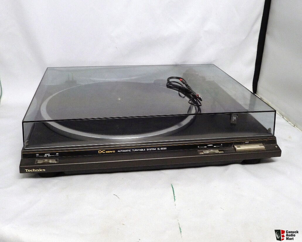 Technics DC Servo Automatic Turntable System SL-BD20 Black New ...