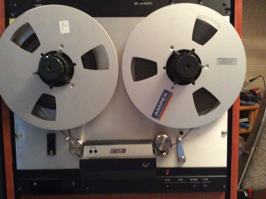 Two OTARI ARS-1000 reel to reel playback decks with logic controller ...