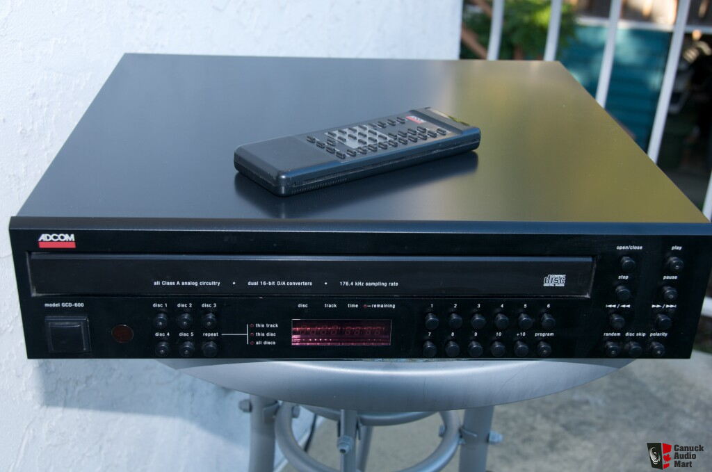 ADCOM GCD 600 - CD changer - pending trans with Russell Photo #269358 ...