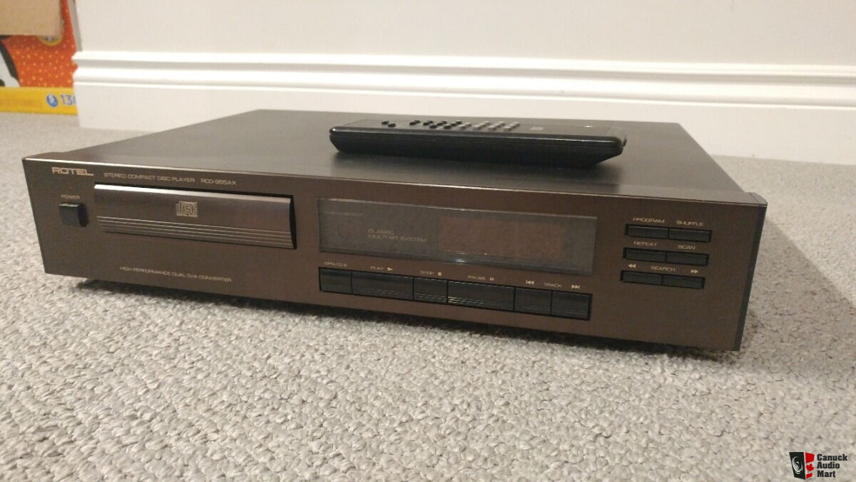 Rotel RCD-955AX - real good - Philips Dac / laser Photo #2700111 ...