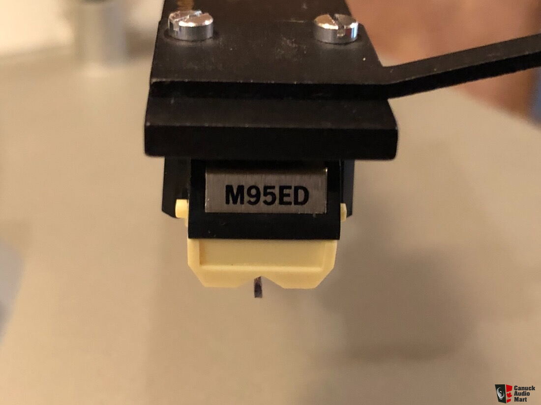 Shure M95ED Cart with New Stylus and Nagaoka Headshell For Sale ...
