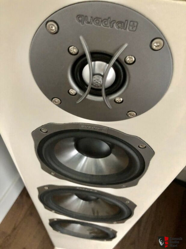 Quadral 90 floor standing speakers and Quadral Base center speaker ...