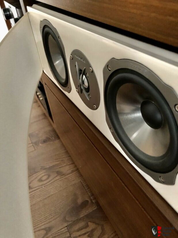 Quadral 90 floor standing speakers and Quadral Base center speaker ...