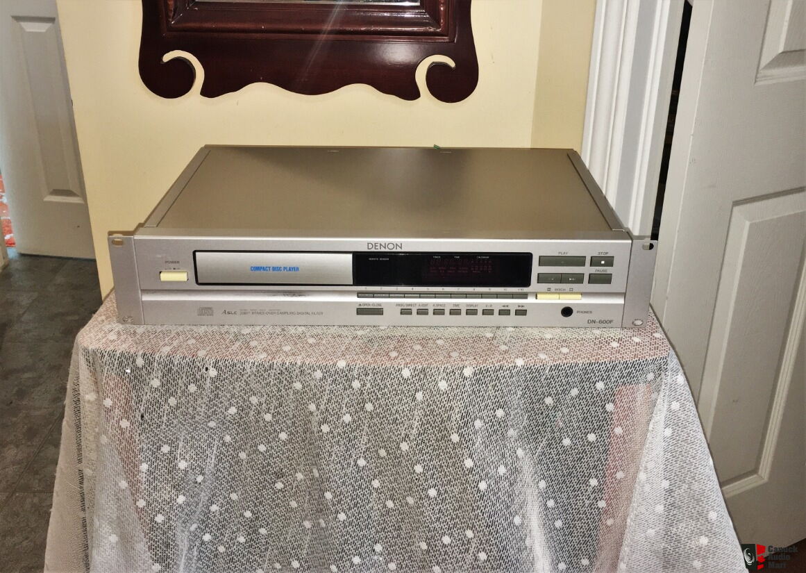 Pro-Audio Denon CD Player w/ Pitch Control & Remote DN-600F Photo ...
