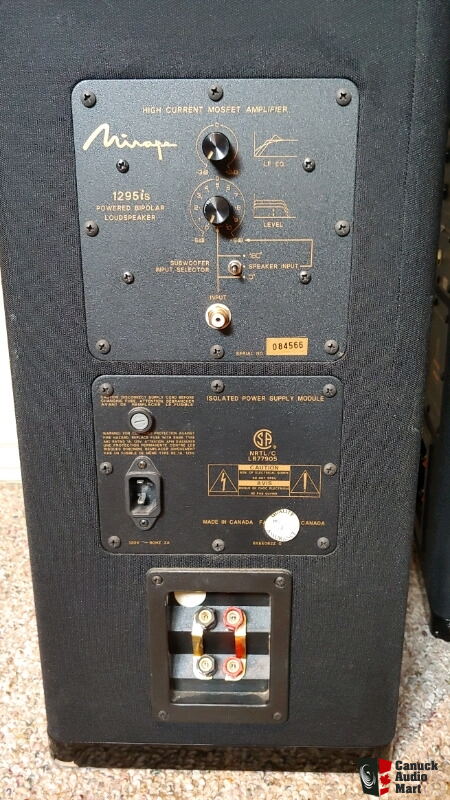 Mirage 1295is Powered Bipolar Speakers Photo #2708200 - UK Audio Mart
