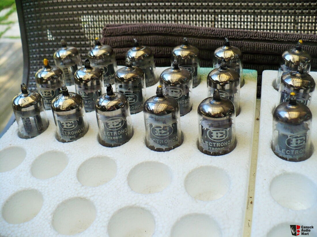 Philips Amperex Canadian "r" Coded 12ax7 Preamplifier Tubes Great ...
