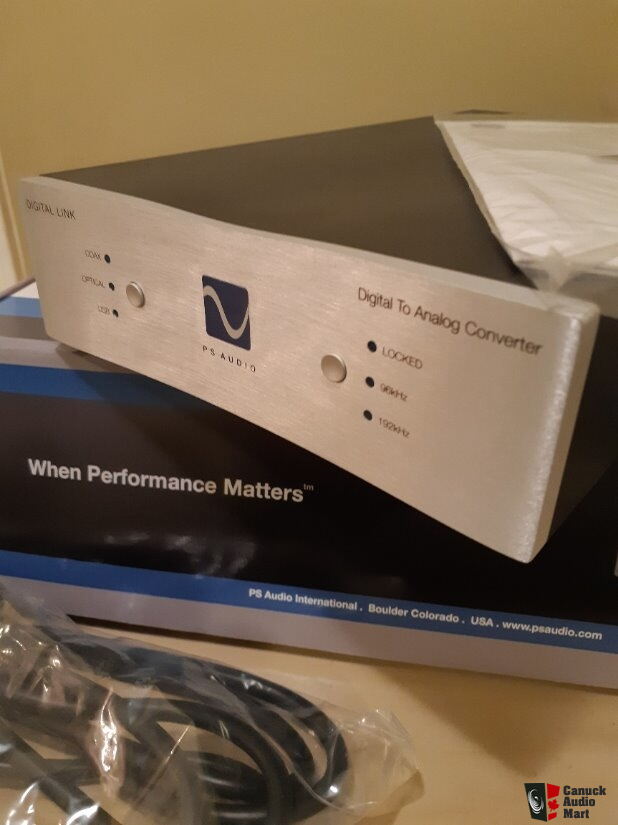 PS Audio DL III DAC in mint cond w/ box and manual Photo #2711968 - UK ...