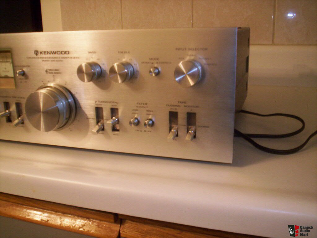 KENWOOD KA-8300 AMPLIFIER 80 Watts x 2 Clean Power Photo #271194 ...