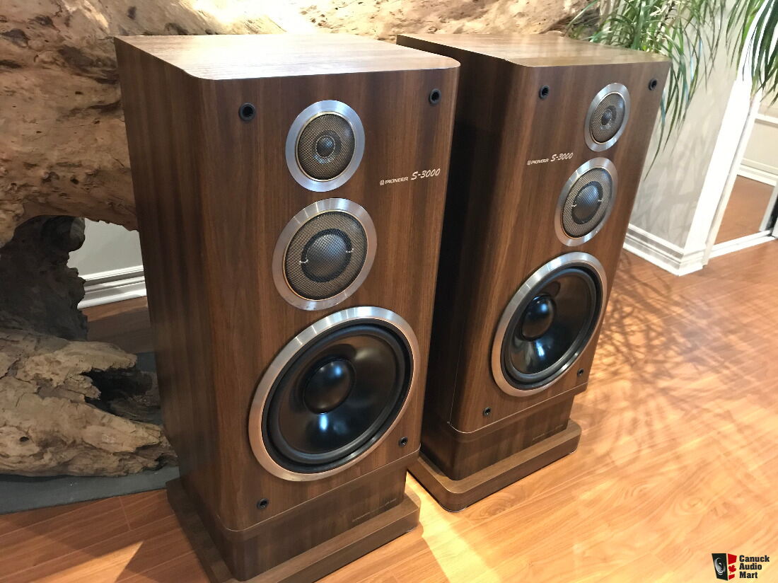 Pioneer S 3000 3 Way Speaker System With Stands Photo 2712878 Canuck Pioneer S 3000 3 Way Speaker System With Stands Photo 2712878 Canuck